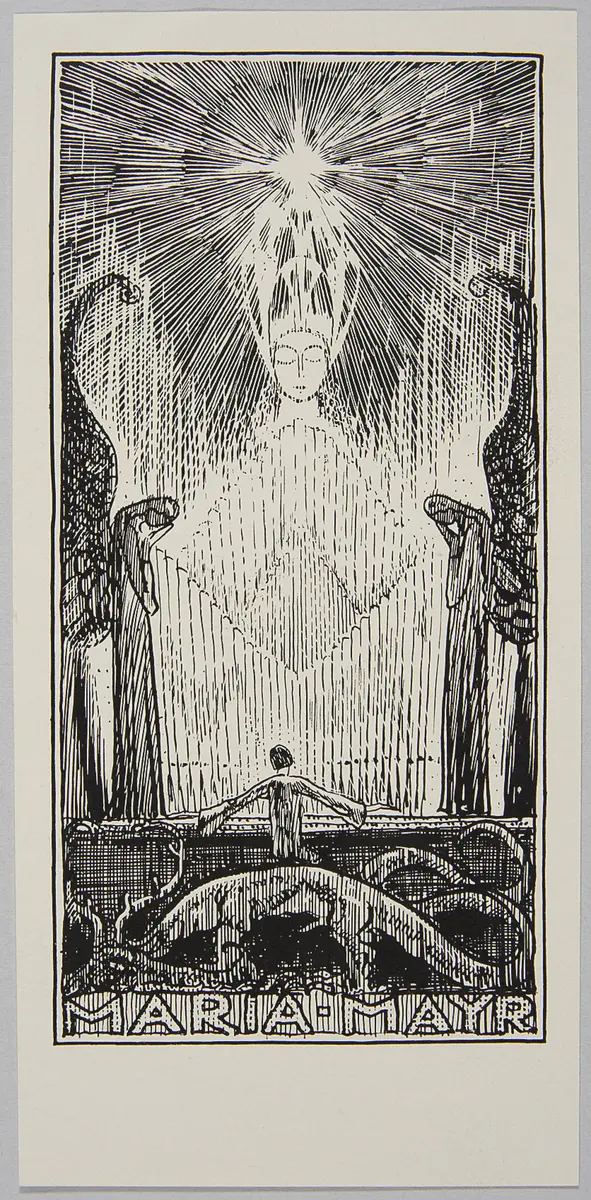 Exlibris Maria Mayr - Online Sammlung - theatermuseum.at